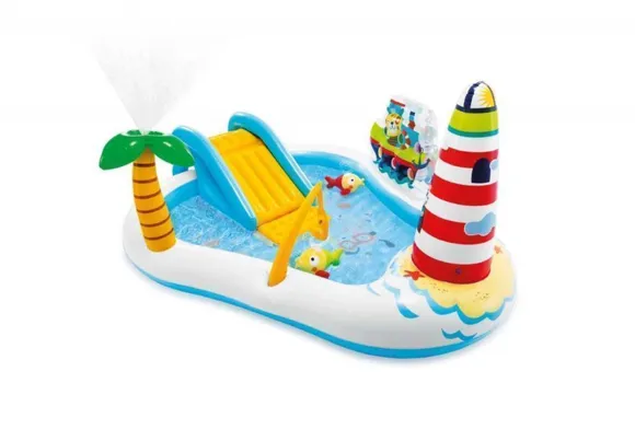 Bazen za decu Intex Fishing Fun Play Center - 218 cm x 188 cm x 99 cm