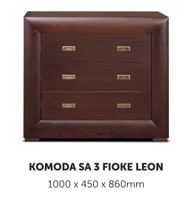 Komoda Leon sa 3 Fioke