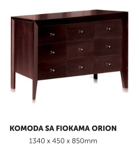 Komoda sa Fiokama Orion