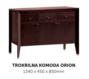 Trokrilna Komoda Orion