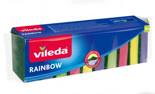 Vileda Rainbow Sunđeri, Abrazivni, 10 komada