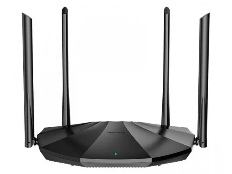 Tenda TX2 Dual-Band Gigabit Wi-Fi 6 Ruter 300Mbps, 4 antene, Crni