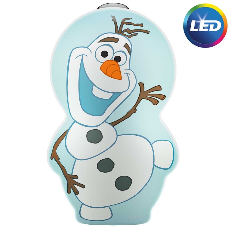 DR199 71767/08/16 Ručna LED lampa Frozen Olaf