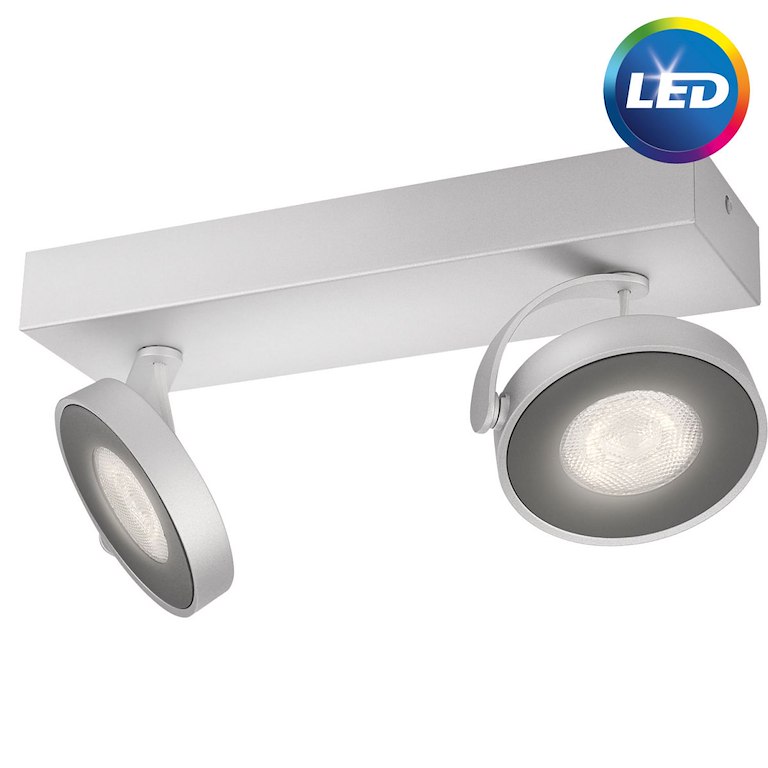 DR136 53172/48/16 LED spot lampa Clockwork 2x4W 2700K