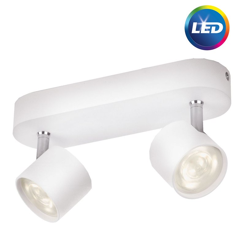 DR127 56242/31/16 LED spot lampa Star 2x3W 2700K