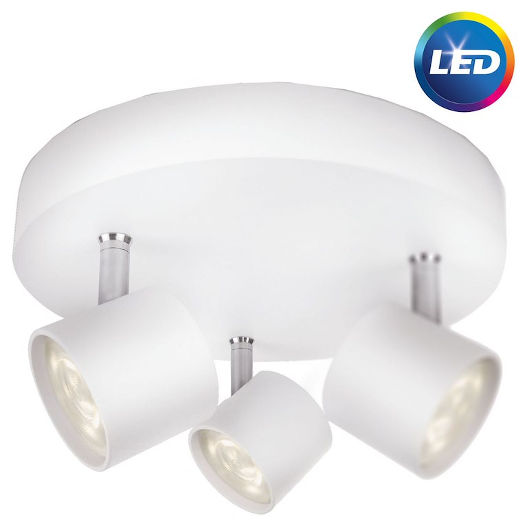 DR129 56243/31/16 LED spot lampa Star 3x3W 2700K