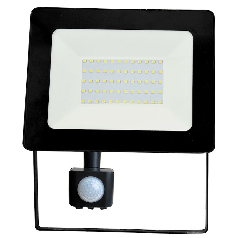 ELR049 LED reflektor+senzor, 50W 220-240V 6500K IP65