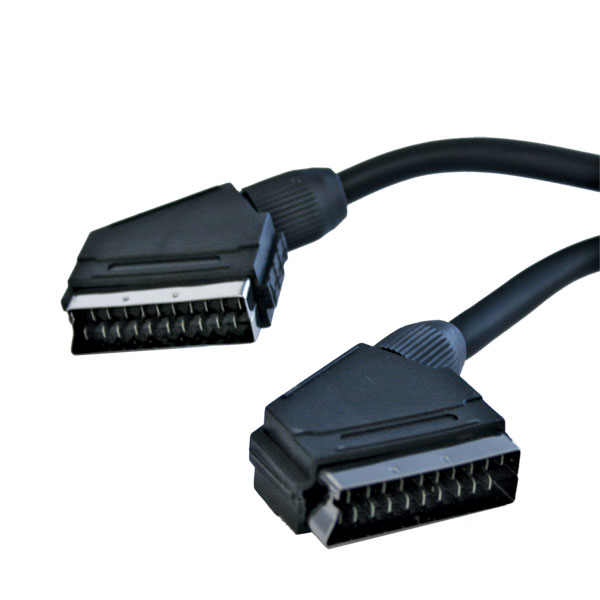 EL76751 Scart utikač - Scart utikač 21P, 3m