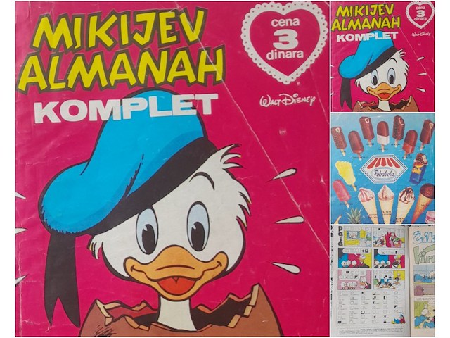 Mikijev Almanah komplet
