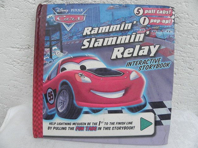 Knjiga: Dizni Pixar Cars:Rammin Slammin Relay,2010. 14