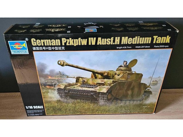 Trumpeter 1:16 German Pzkpfw IV H