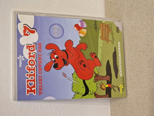 DVD Kliford 7 Veliki crveni pas