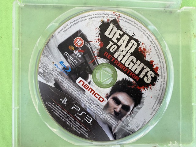 Dead To Rights Retribution  - PS3 igrica