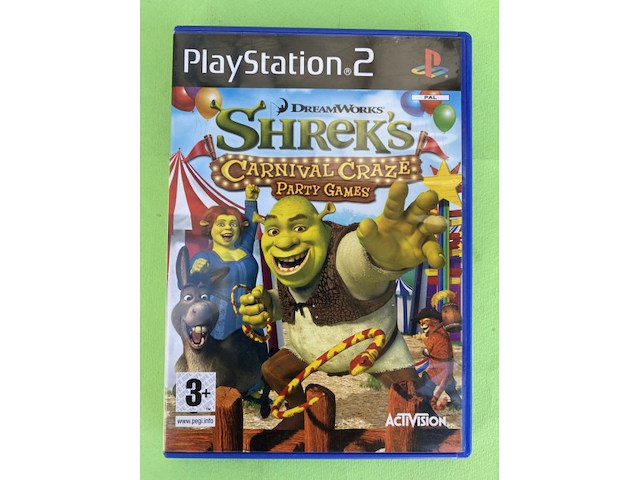 Shrek Carnival Craze Party - PS2 igrica