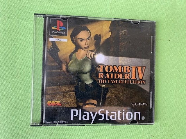 Tomb Raider 4 - PS1 igrica