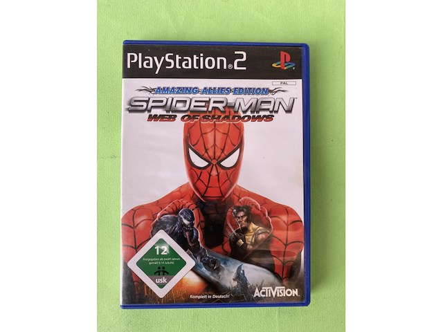 Spider-Man Web of Shadows Amazing Allies Edition-PS2 ig