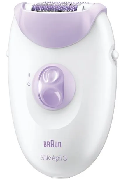 Braun Epilator 3-3170 - Belo-ljubičasti