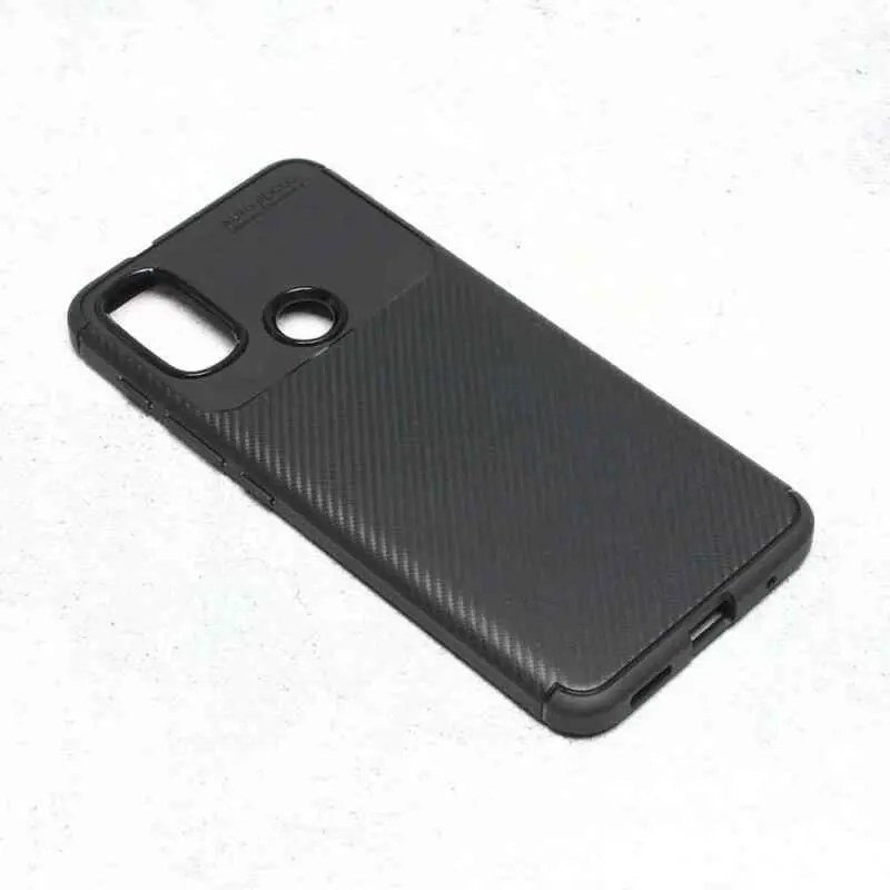 TELEMPIRE Maska za telefon Defender Carbon za Motorola Moto E20/E30/E40 crna