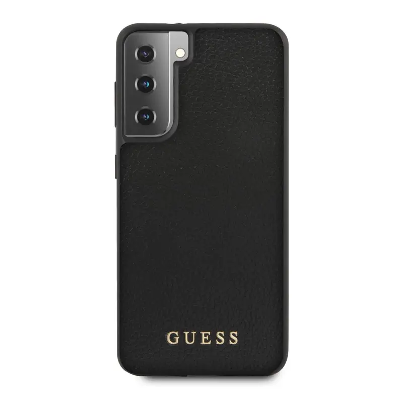 GUESS Maska za telefon Faceplate za Samsung S21 crna