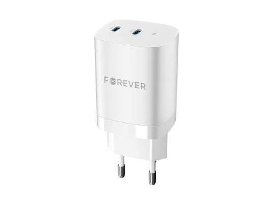 Forever punjač TC05-35CC 2xUSB-C 35W PD QC