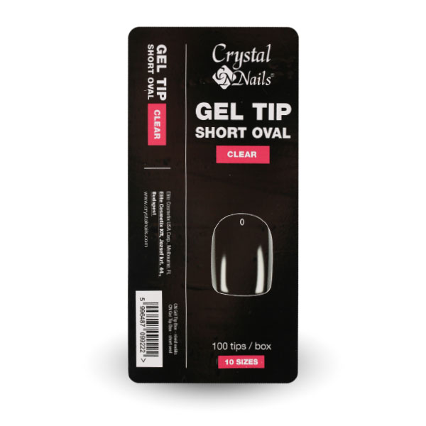 CN Gel tipse short oval 100pcs