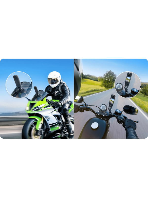 Insta360 X3 akciona kamera Motorcycle kit (sa 128GB)