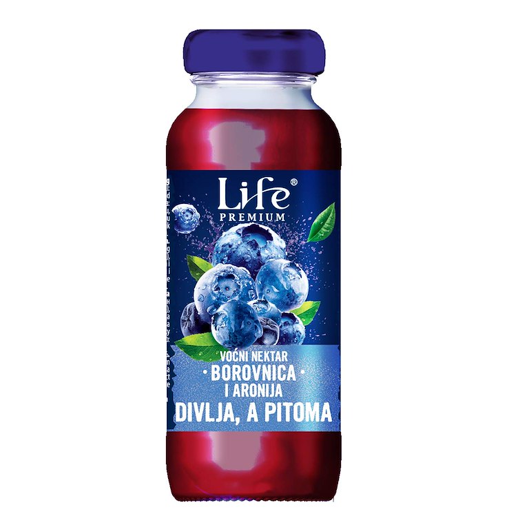 Nectar Life Premium- Blueberry-Borovnica 200 ml