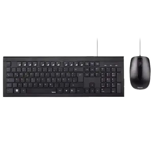 Tastatura + miš Hama Cortino 134958 Srb crni