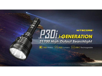 Baterijska lampa NITECORE P30i LED 2.000 lm