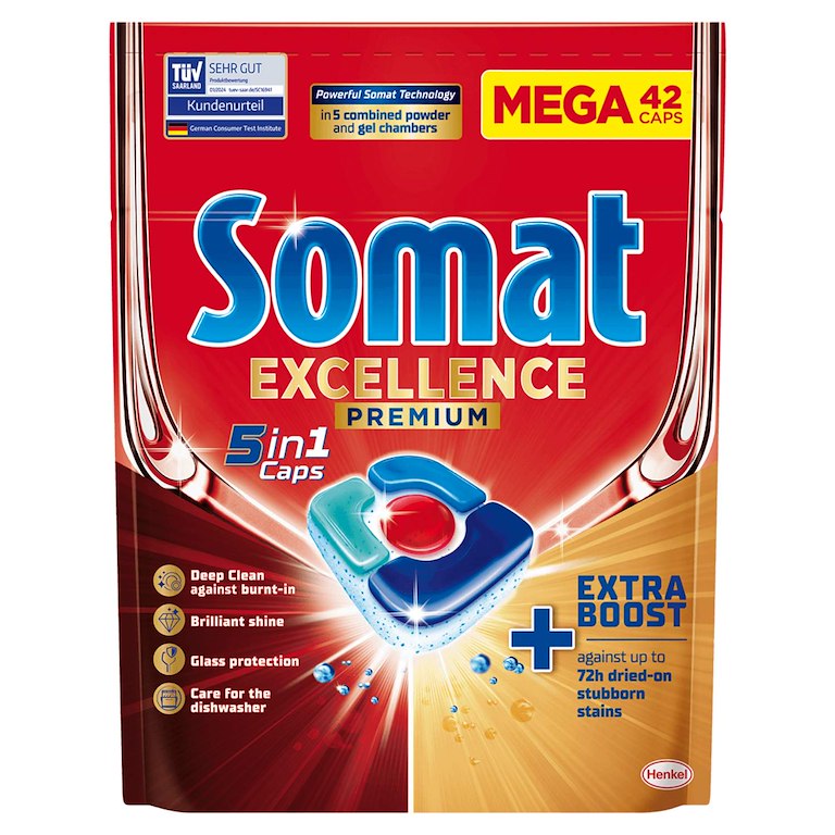 Somat det caps excellence premium 5in1 42/1 somat