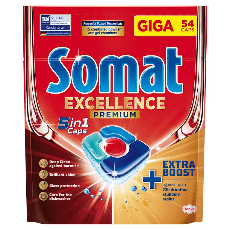Somat det caps excellence premium 5in1 54/1 somat