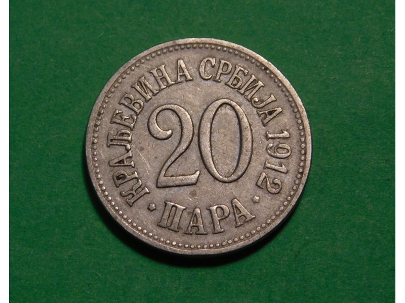 20 para 1912