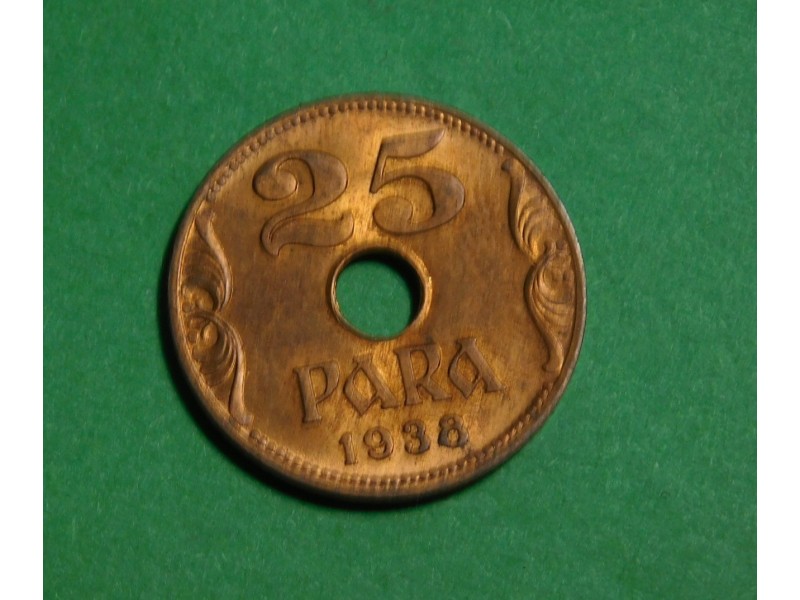 25 para 1938