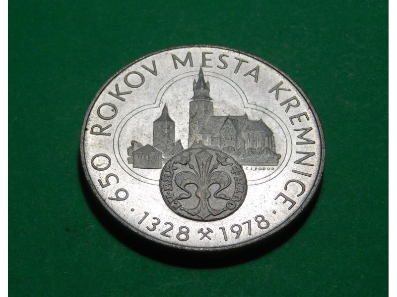 650g mesta Kremnice - medalja