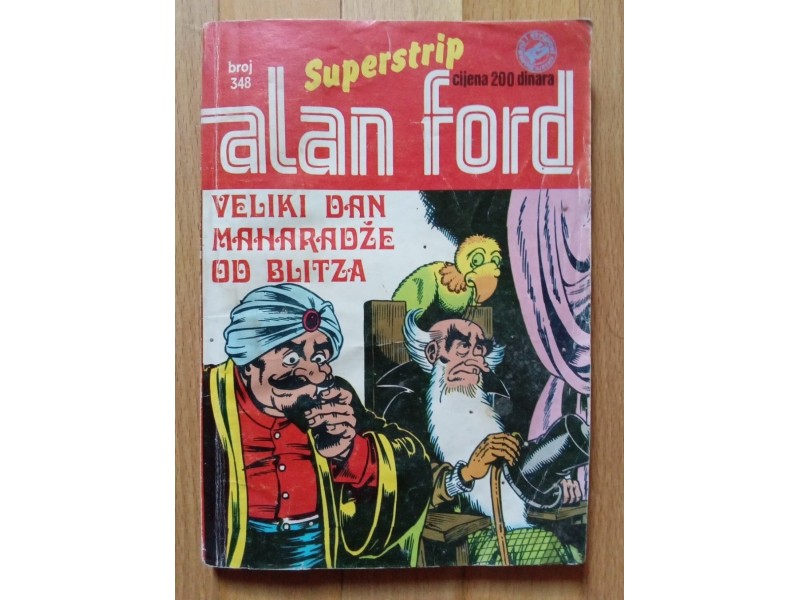 ALAN FORD-Veliki Dan Maharadže od Blitza (Vje Br. 348)