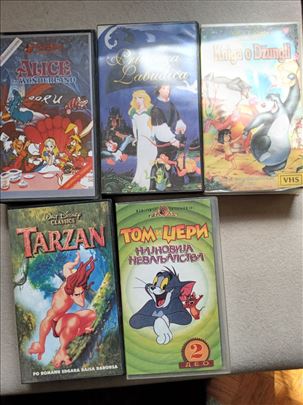 Disney- VI crtaniI na VHS kasetama
