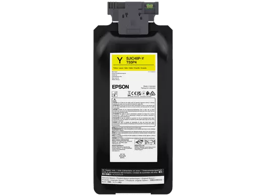 SJIC48P-Y Yellow ink cartridge for ColorWorks C8000e
