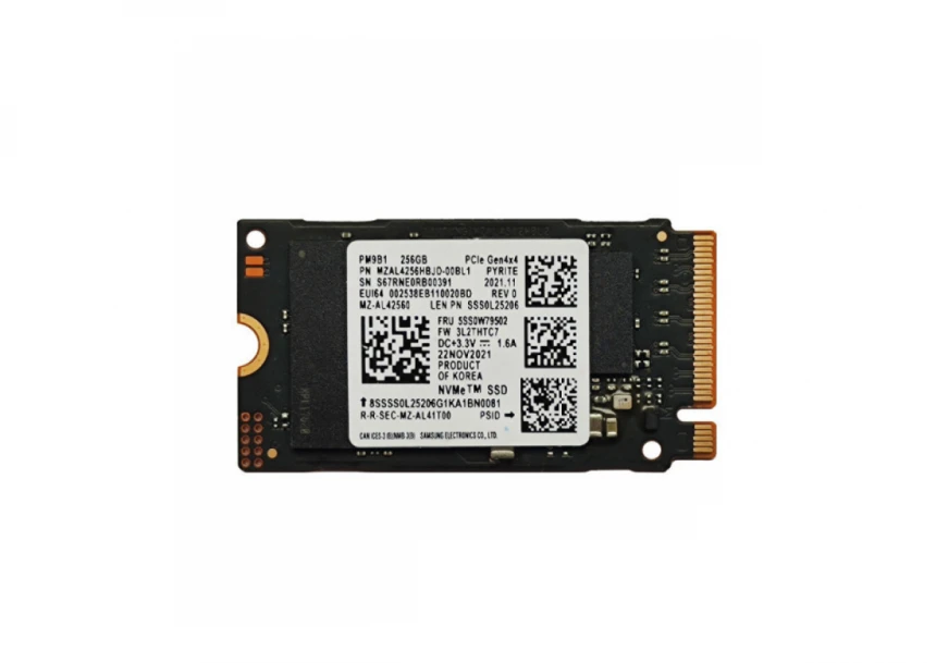 SSD Samsung 256GB M.2 2242 MZAL42560HBJD-00BL2, bulk
