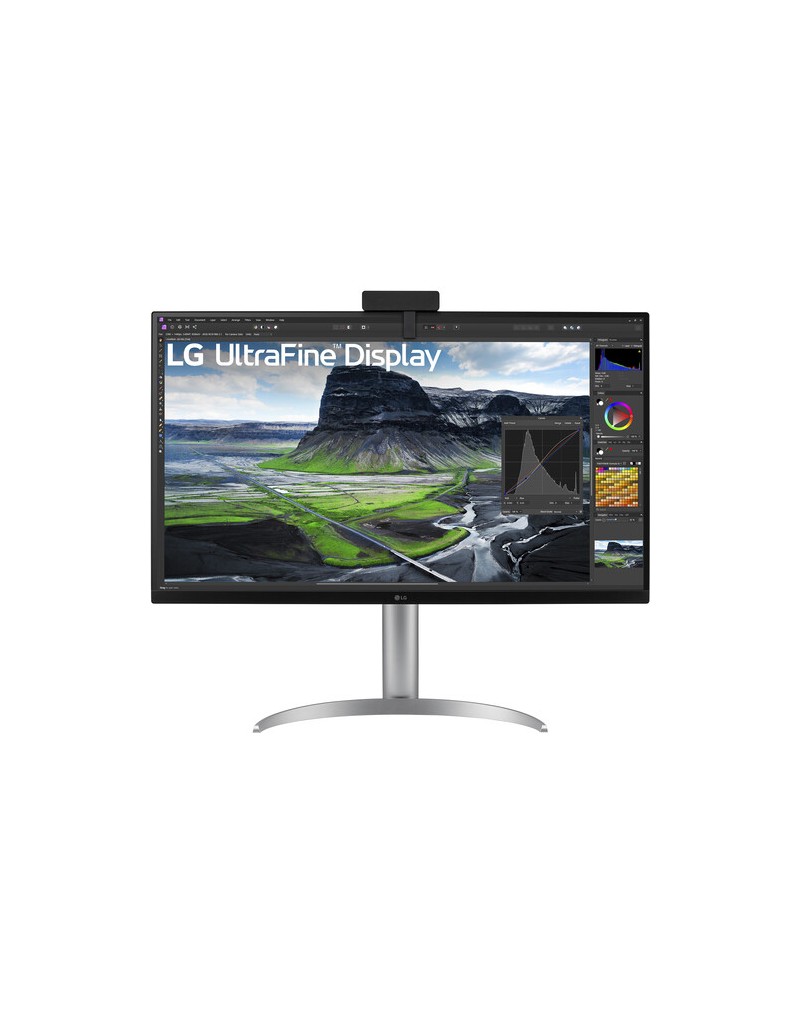 LG UltraFine 32UQ85R-W 31.5" 4K HDR Monitor with Color Calibration Sensor