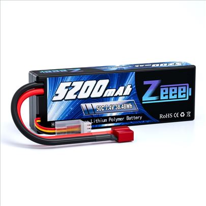 Zeee 5200mAh 50C 7.4V 38.48Wh LiPo 2 baterije