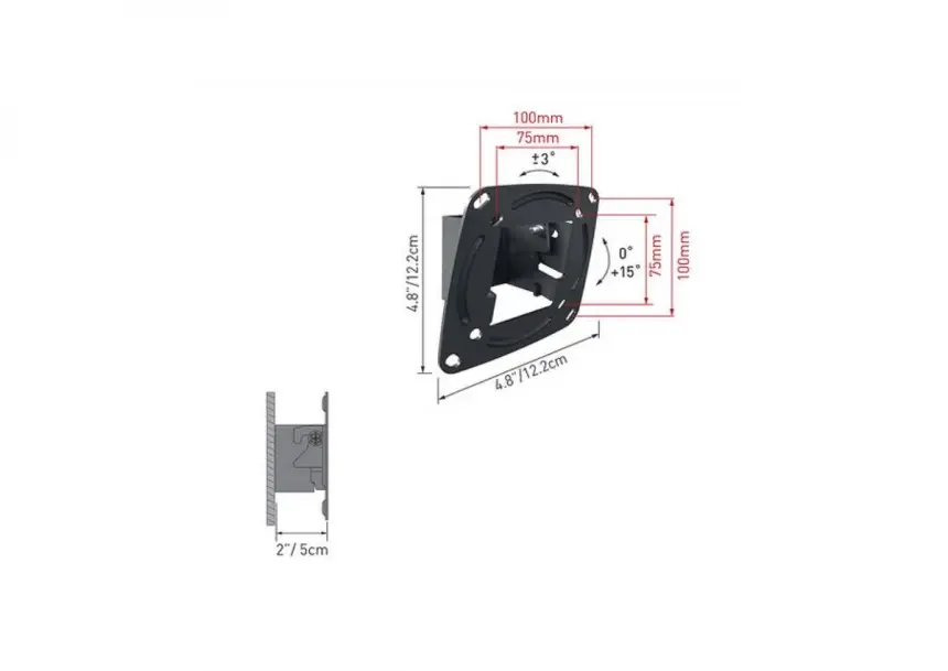 BARKAN E110.B LCD TV zidni nosač 13-29 inča