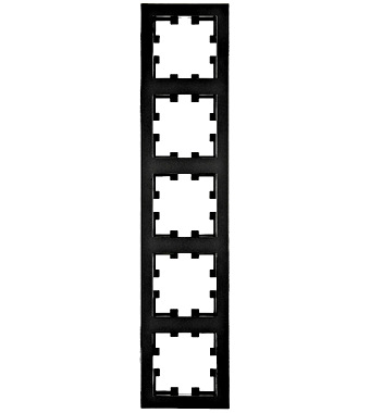 Okvir 5-struki, CUBIC, crni
VISIO S 55 (55x55)