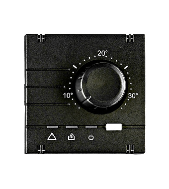 Pokrov analognog termostata, grijanje, crni
VISIO S 55, kompletirati s umetkom termostata: EV103009--