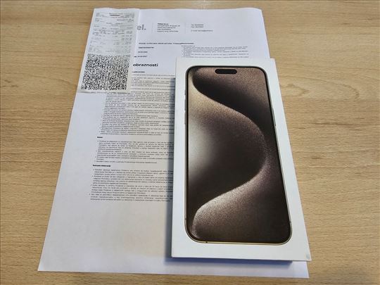 Apple iPhone 15 Pro Max 256gb /gar. do 24.05.2026/