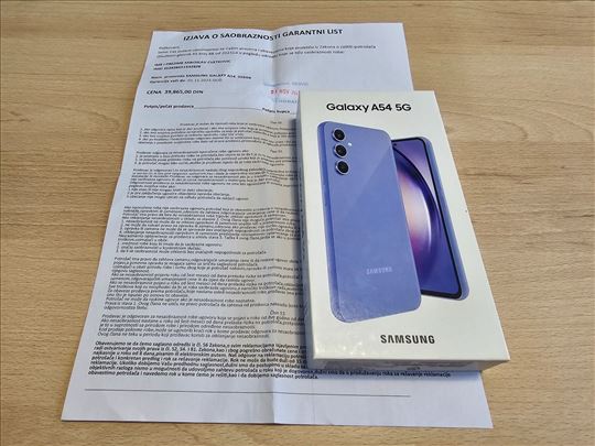 Samsung Galaxy A54 8/256GB / Gar. do 01.11.2025 /