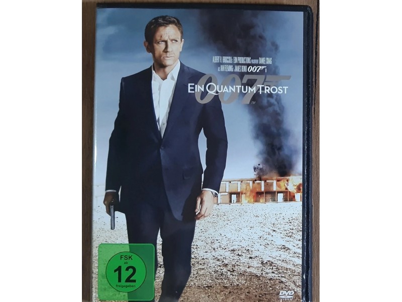 JAMES BOND 007-Zrno Utehe-DVD-Srpski prevod-2008