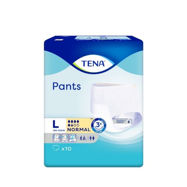 TENA PANTS PELENE NORMAL L VELIČINA A10