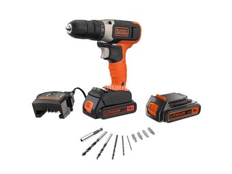 Black + Decker aku bušilica odvijač BCD001KBA10