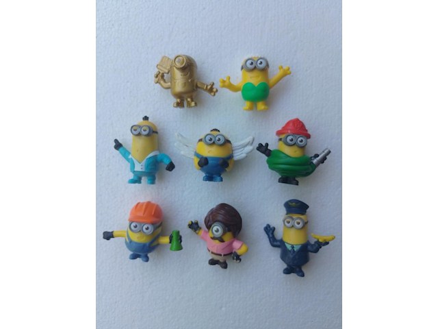 MINIONSI -MALCI McDonald`s -LOT OD 8. KOMADA