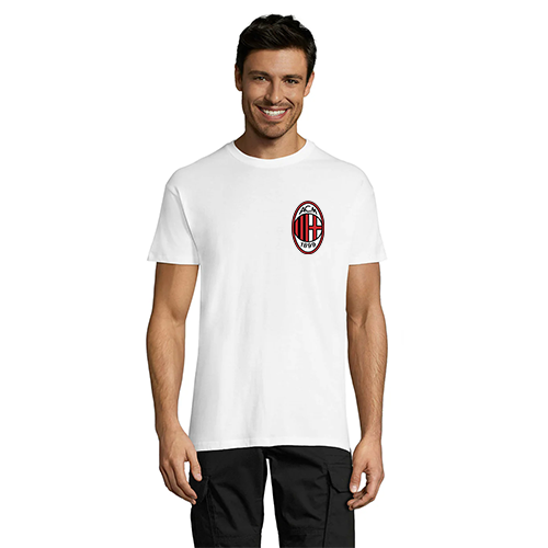 "AC Milan" men's shirt white L